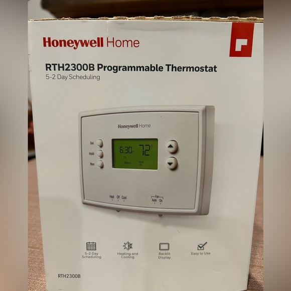 Honeywell | Other | Honeywell Home Rth230b Programmable Thermostat Nib ...